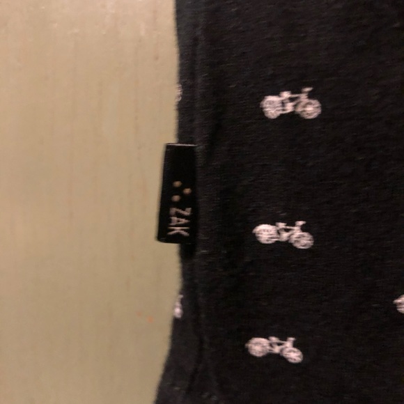 Zak | Shirts | Zak Black Shirt W Motorcycles And Pocket | Poshmark